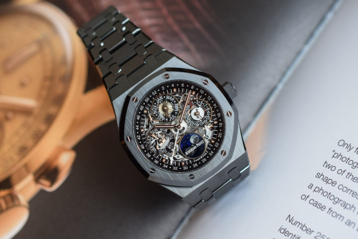 Audemars Piguet Royal Oak Perpetual Calendar Openworked Ceramic ...