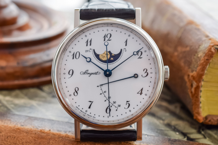 Breguet Classique 7787 MoonPhase with Grand Feu Enamel Dial - Review, Price