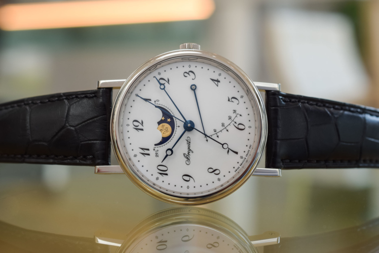 Breguet Classique 7787 MoonPhase with Grand Feu Enamel Dial - Review, Price