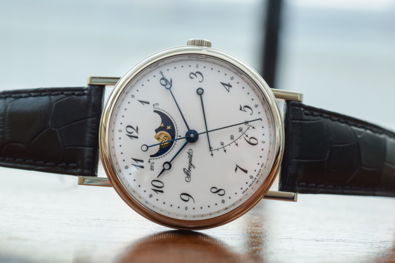 Breguet Classique 7787 MoonPhase with Grand Feu Enamel Dial - Review, Price
