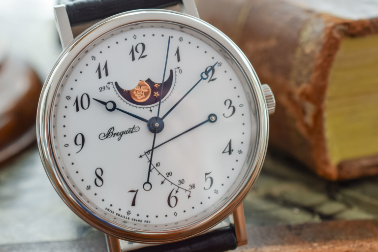 Breguet Classique 7787 MoonPhase with Grand Feu Enamel Dial - Review, Price