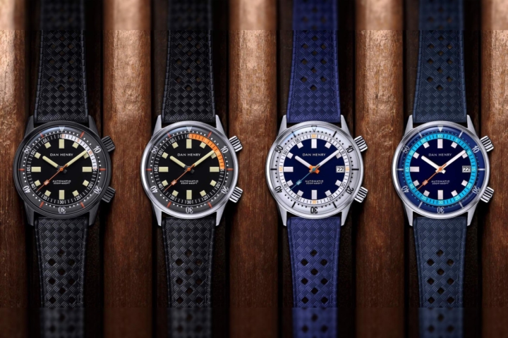 Dan Henry 1970 Automatic Diver 40mm New Colors 2019 - Introducing