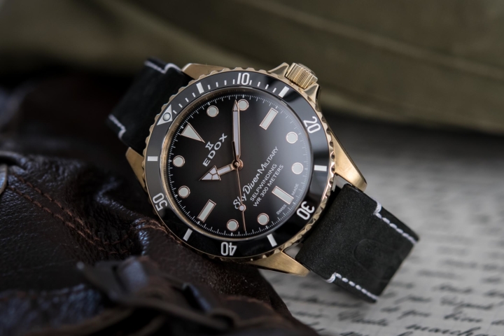 Edox SkyDiver Military Bronze Limited Edition // Introducing, Price