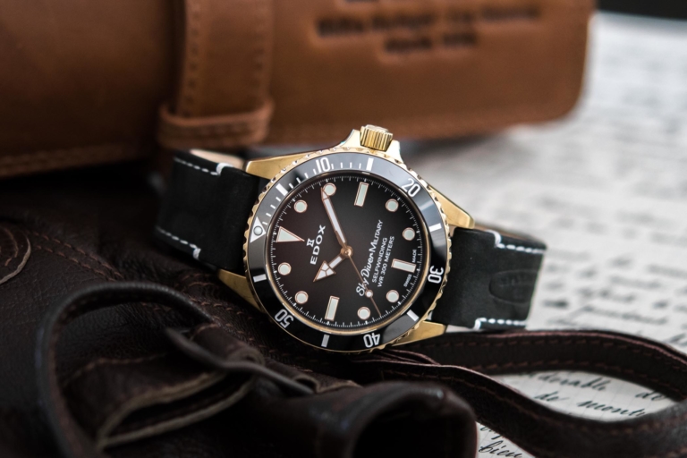 Edox SkyDiver Military Bronze Limited Edition // Introducing, Price