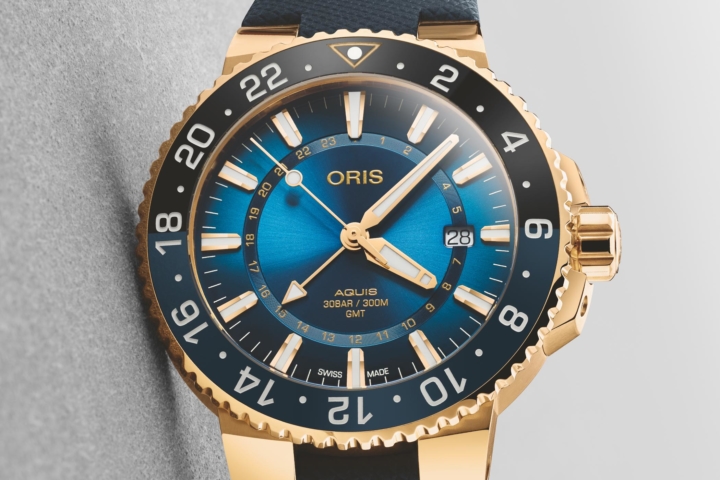 Oris Carysfort Reef Limited Edition - Full Gold Aquis GMT // Specs & Price