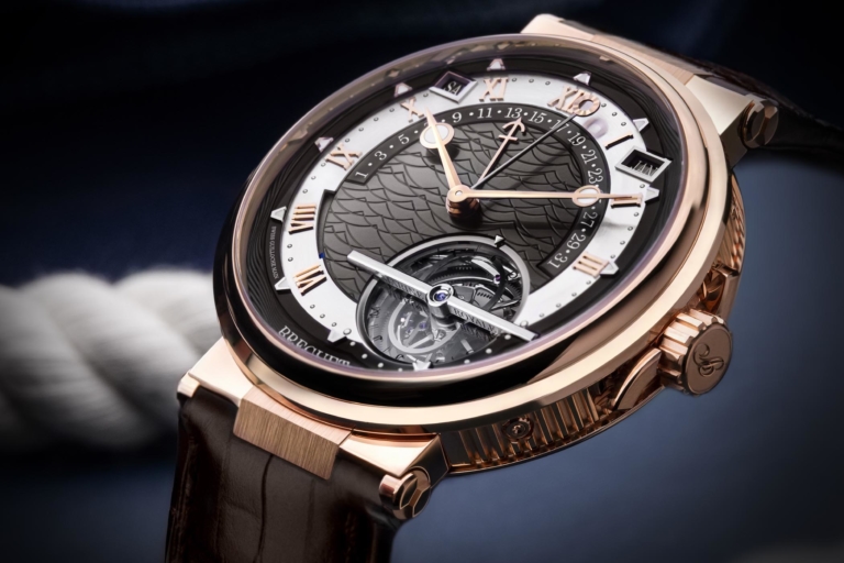 Breguet Marine Tourbillon Equation Marchante 5887 Slate Grey Dial