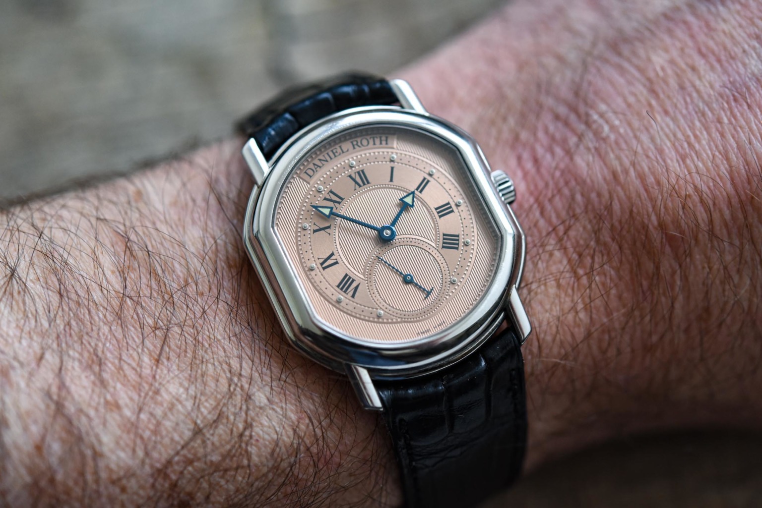 The Collector's Series - Frank's Daniel Roth Small Seconds Salmon Dial