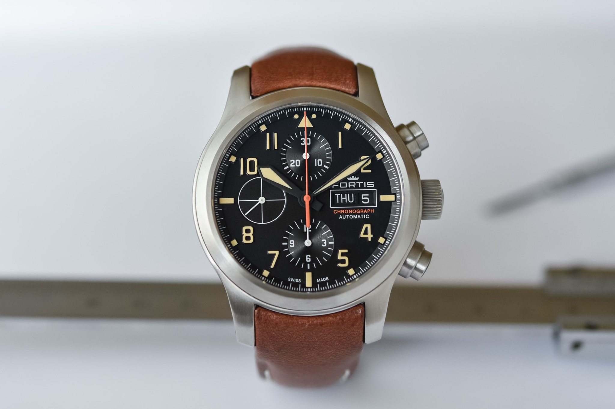 Hands-On - Fortis Aeromaster Old Radium Chronograph (Specs & Price)