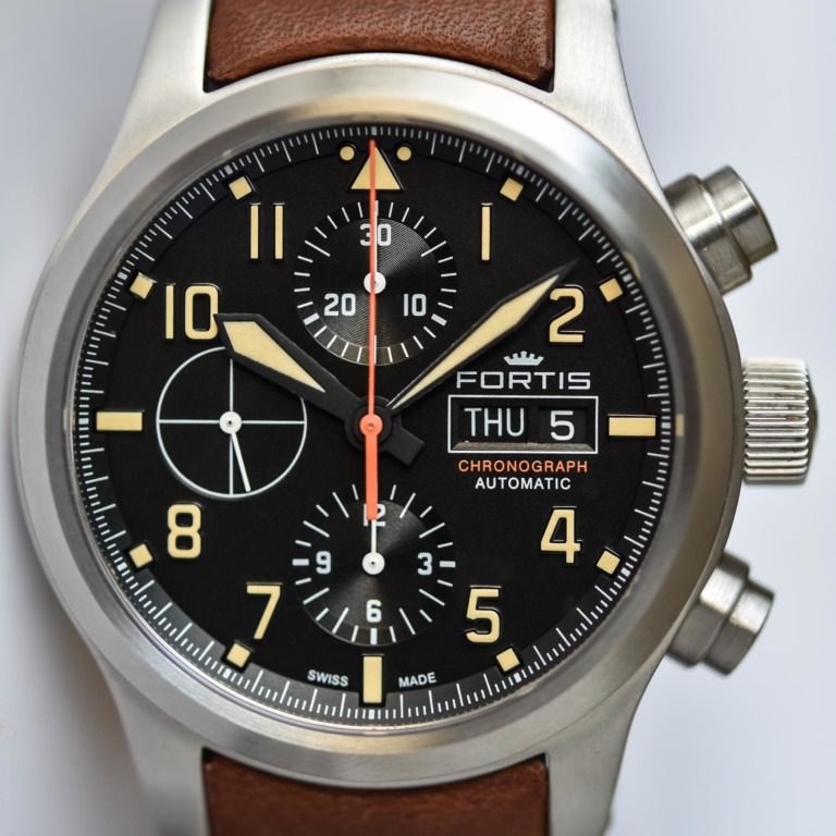 Hands-On - Fortis Aeromaster Old Radium Chronograph (Specs & Price)