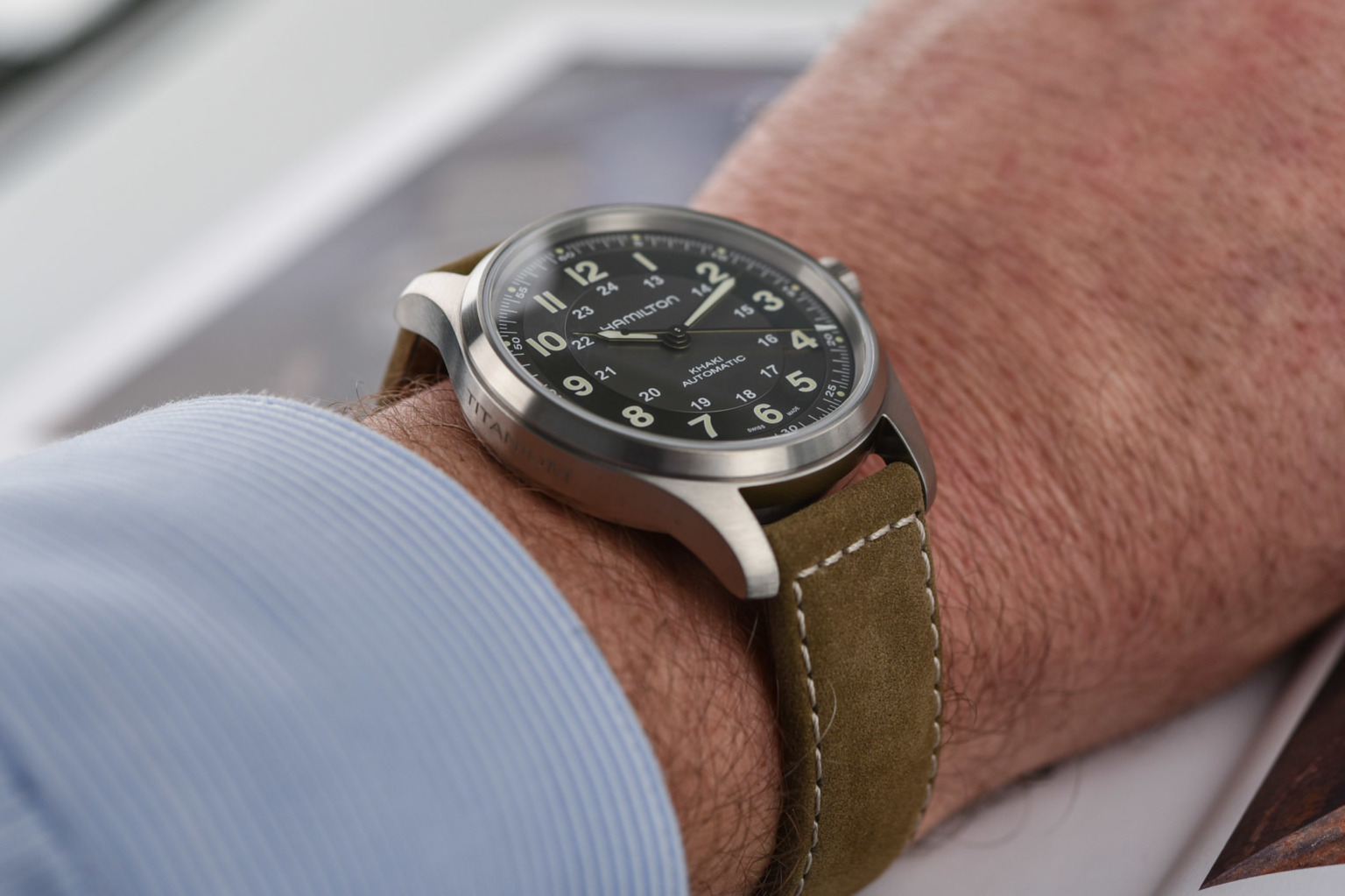2020 Hamilton Khaki Field Titanium Automatic - Hands-On Review, Price