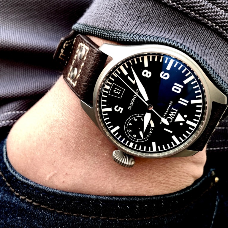 @winewhiskywatches and his IWC “Safari” Big Pilot (AKA the Tribute to ...