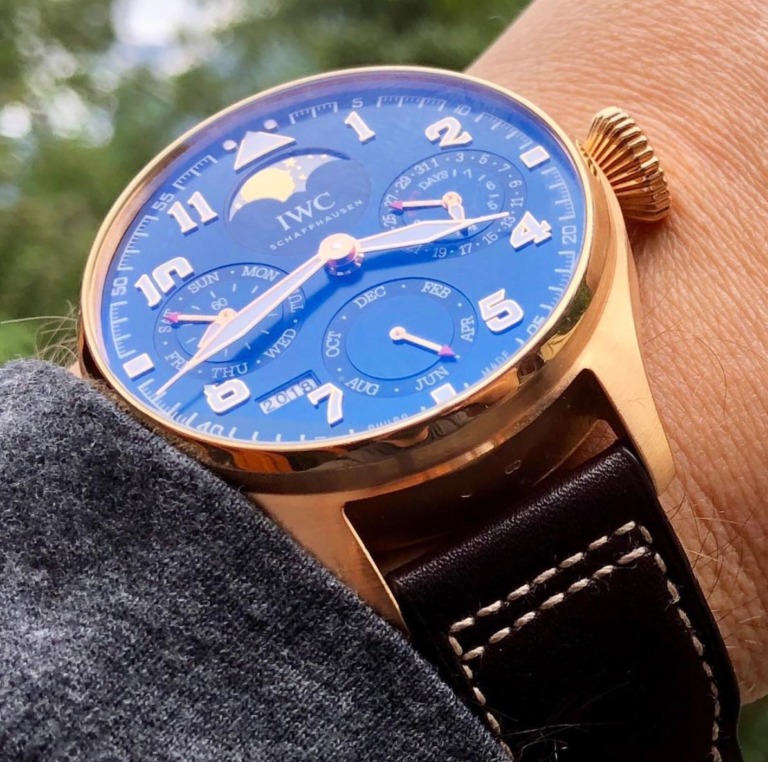 @winewhiskywatches and his IWC “Safari” Big Pilot (AKA the Tribute to ...