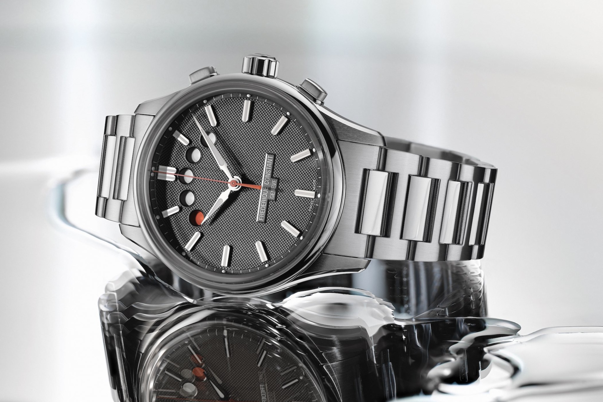 Frederique Constant Yacht Timer Regatta Countdown Steel/Grey Dial