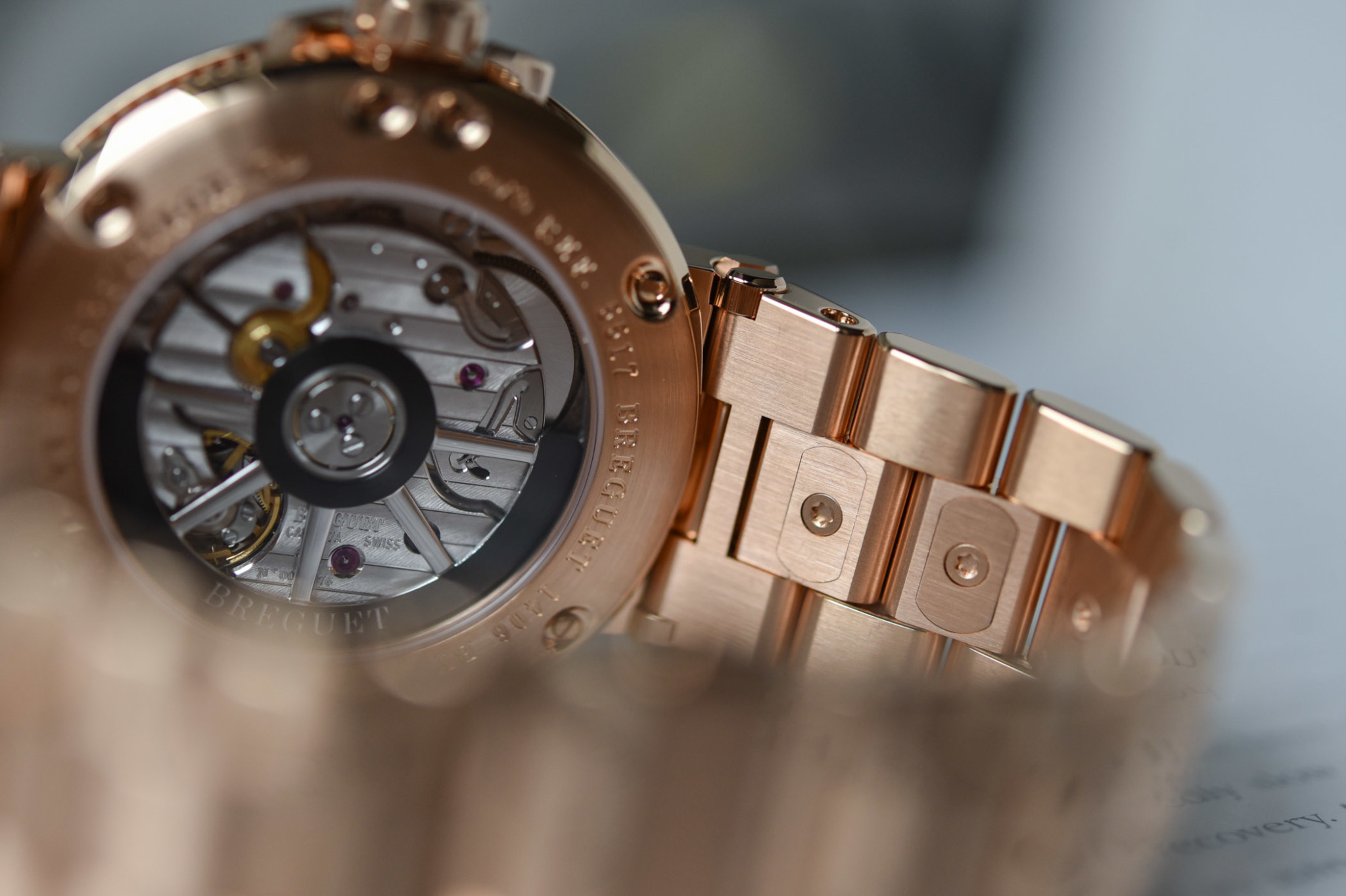 Introducing - 2020 Breguet Marine Collection on Gold Bracelet