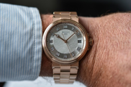 Introducing - 2020 Breguet Marine Collection on Gold Bracelet
