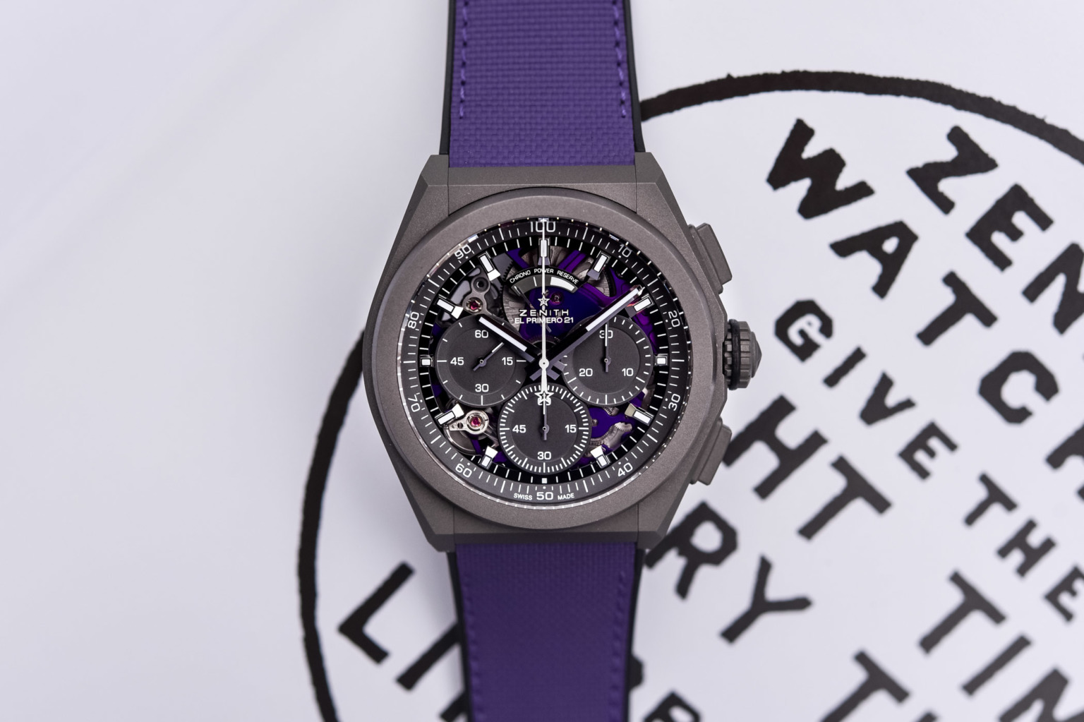 Zenith Defy 21 Ultraviolet - Hands-On, Specs & Price