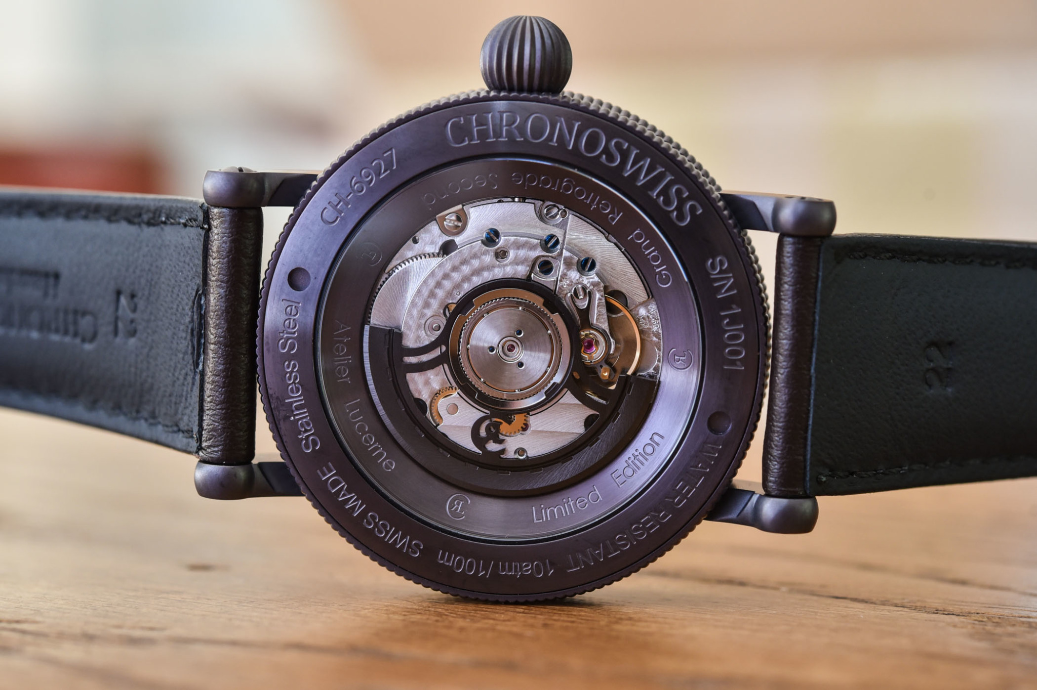 Chronoswiss Open Gear ReSec Chocolate - Hands-On, Price