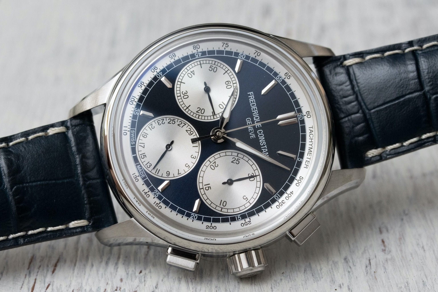 Hands-On - Frederique Constant Flyback Chronograph Panda