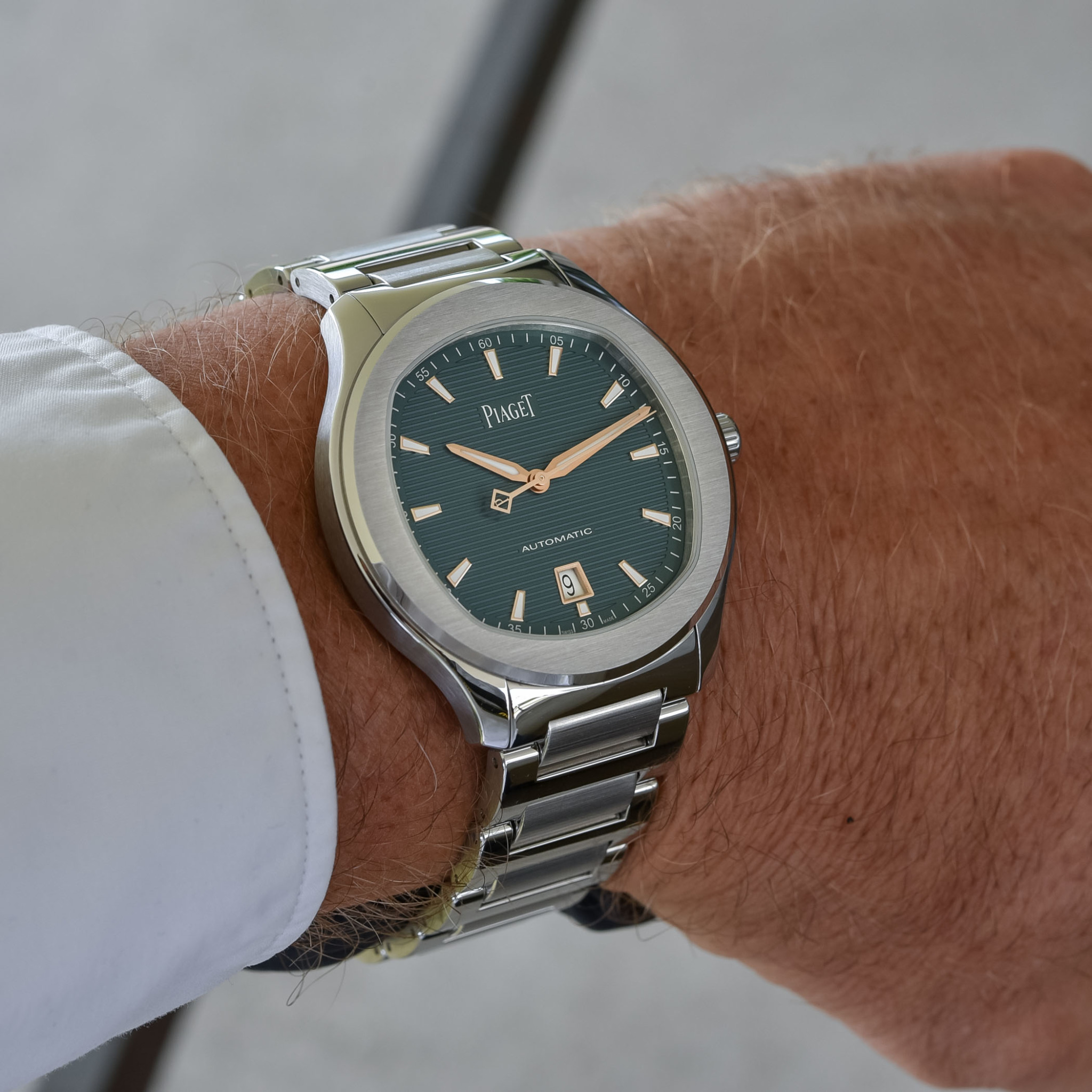 Hands-On Piaget Polo S Automatic Green-and-Gold Limited Edition