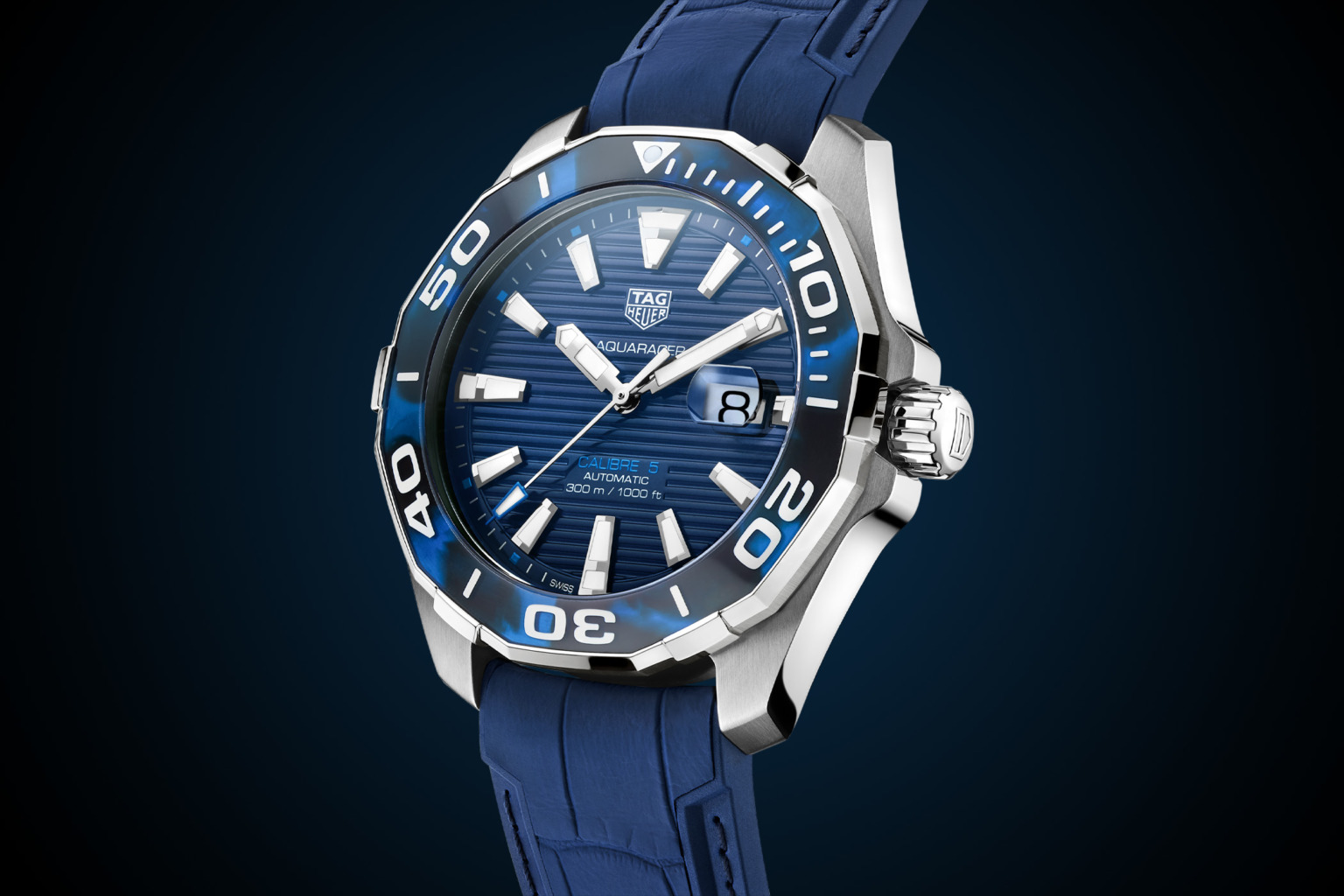 News - 2020 TAG Heuer Aquaracer 43mm Calibre 5 Tortoise Shell Effect