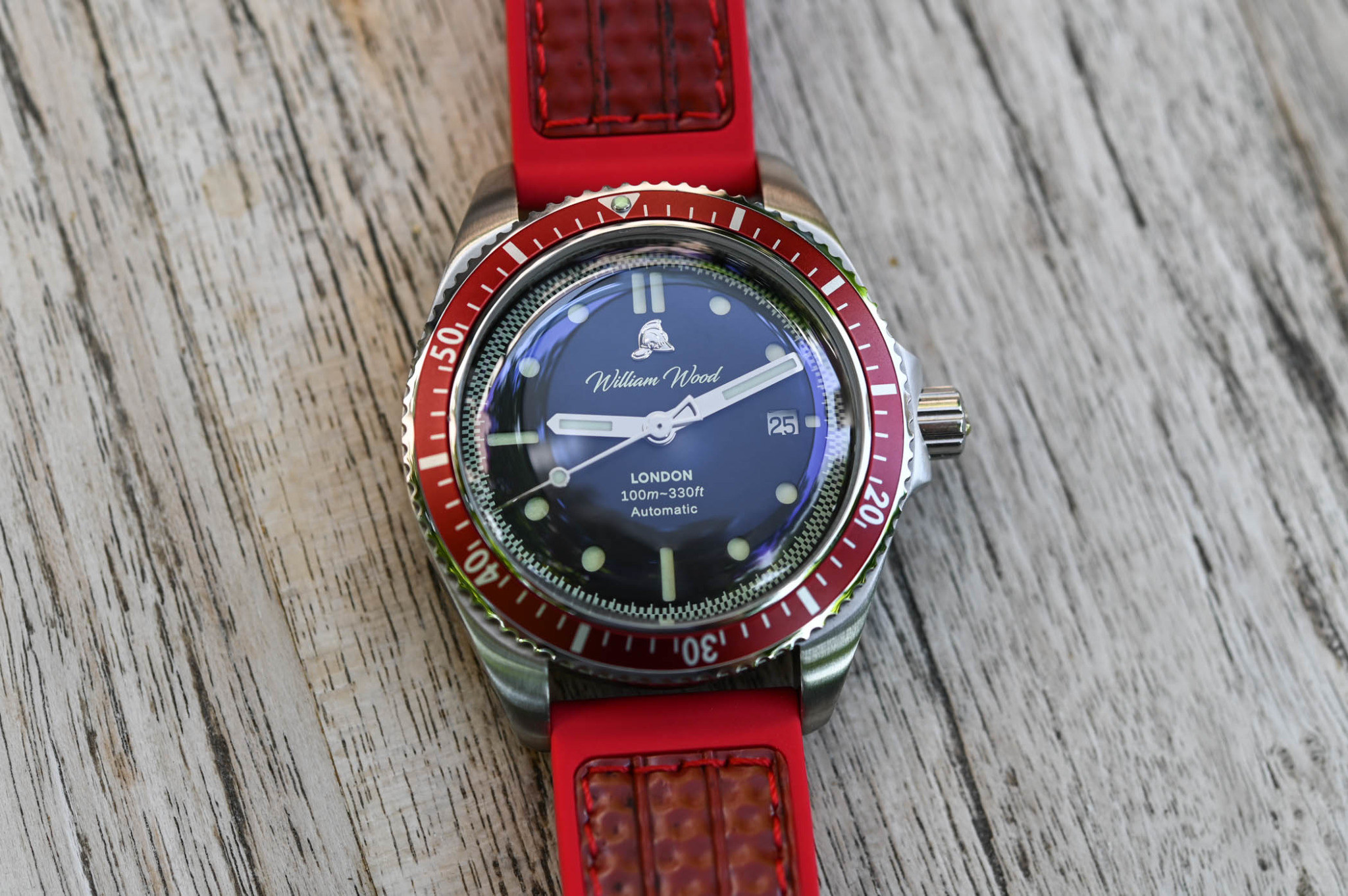 Value Proposition - William Wood Valiant Red Watch (Hands-On, Price)