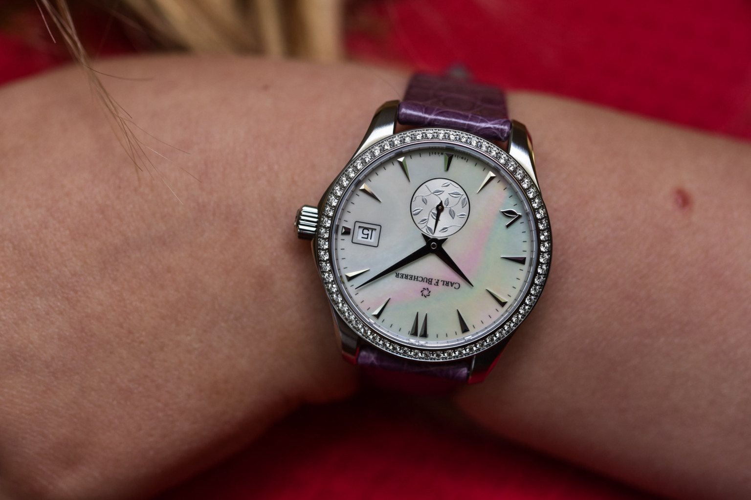 Carl F. Bucherer Manero AutoDate Love (Live Pics & Pricing ...