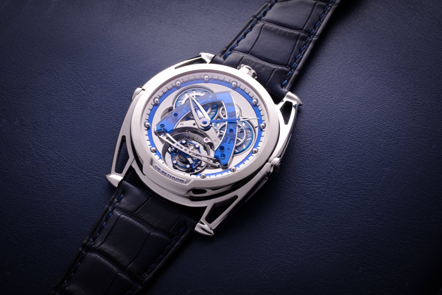 Introducing - De Bethune DB28 Steel Wheels Saphir Tourbillon
