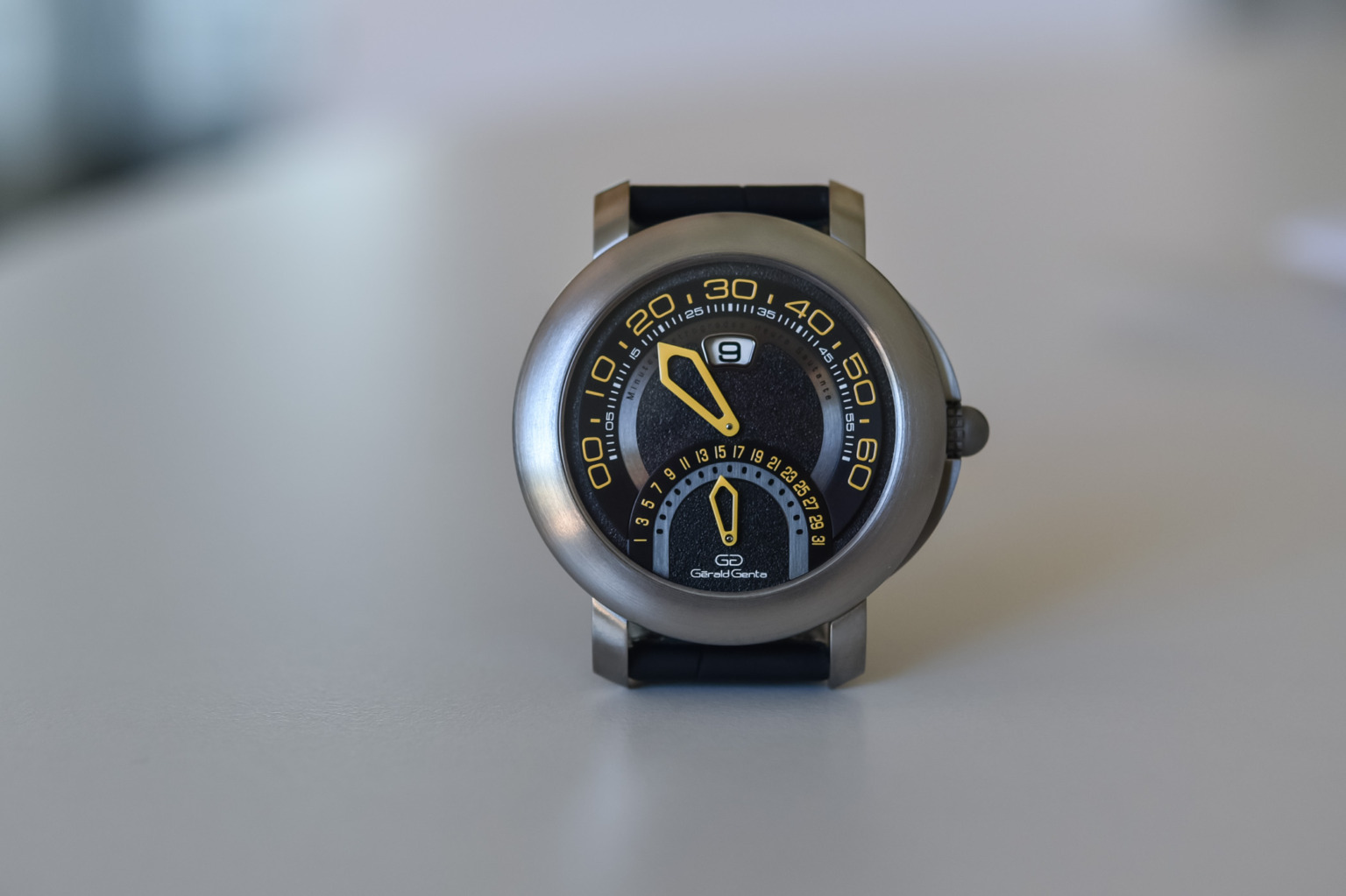 Introducing - Gerald Genta Arena Bi-Retrograde Anthracite