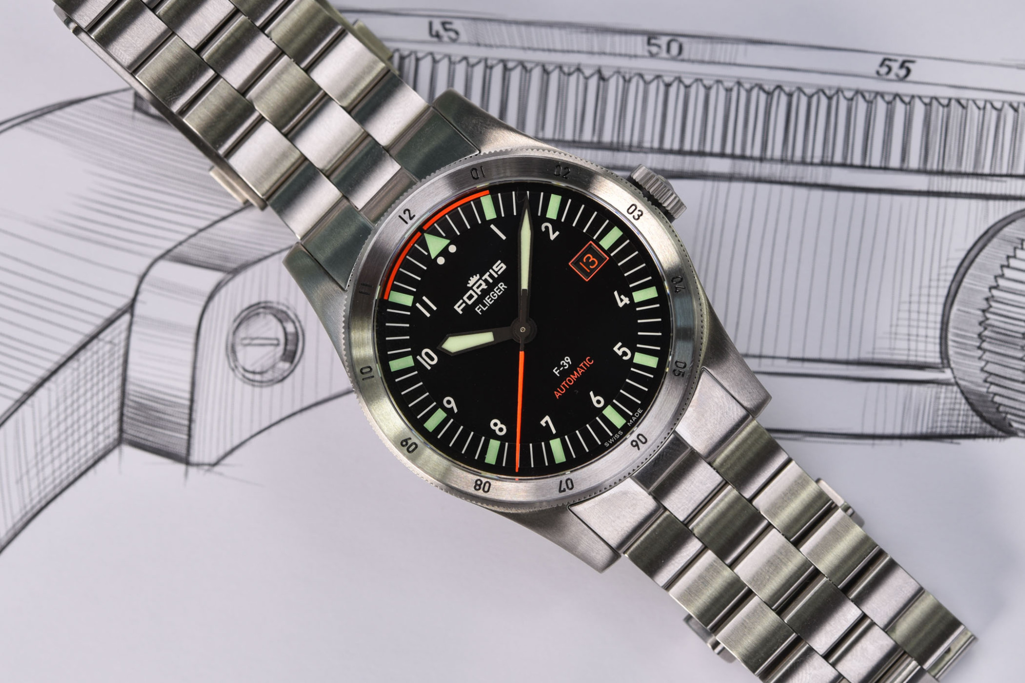 Fortis Flieger F-41 and F-39 Automatic - Hands-On, Price