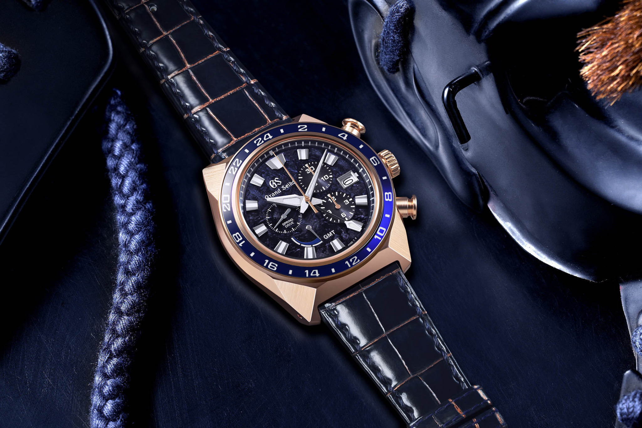 Grand Seiko Spring Drive Chronograph GMT 60th Anniversary SBGC238