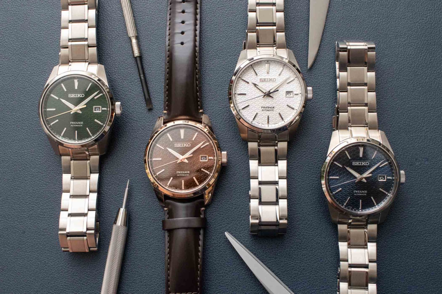 Seiko Presage Sharp Edged GMT SPB217 SPB219 SPB221 SPB223