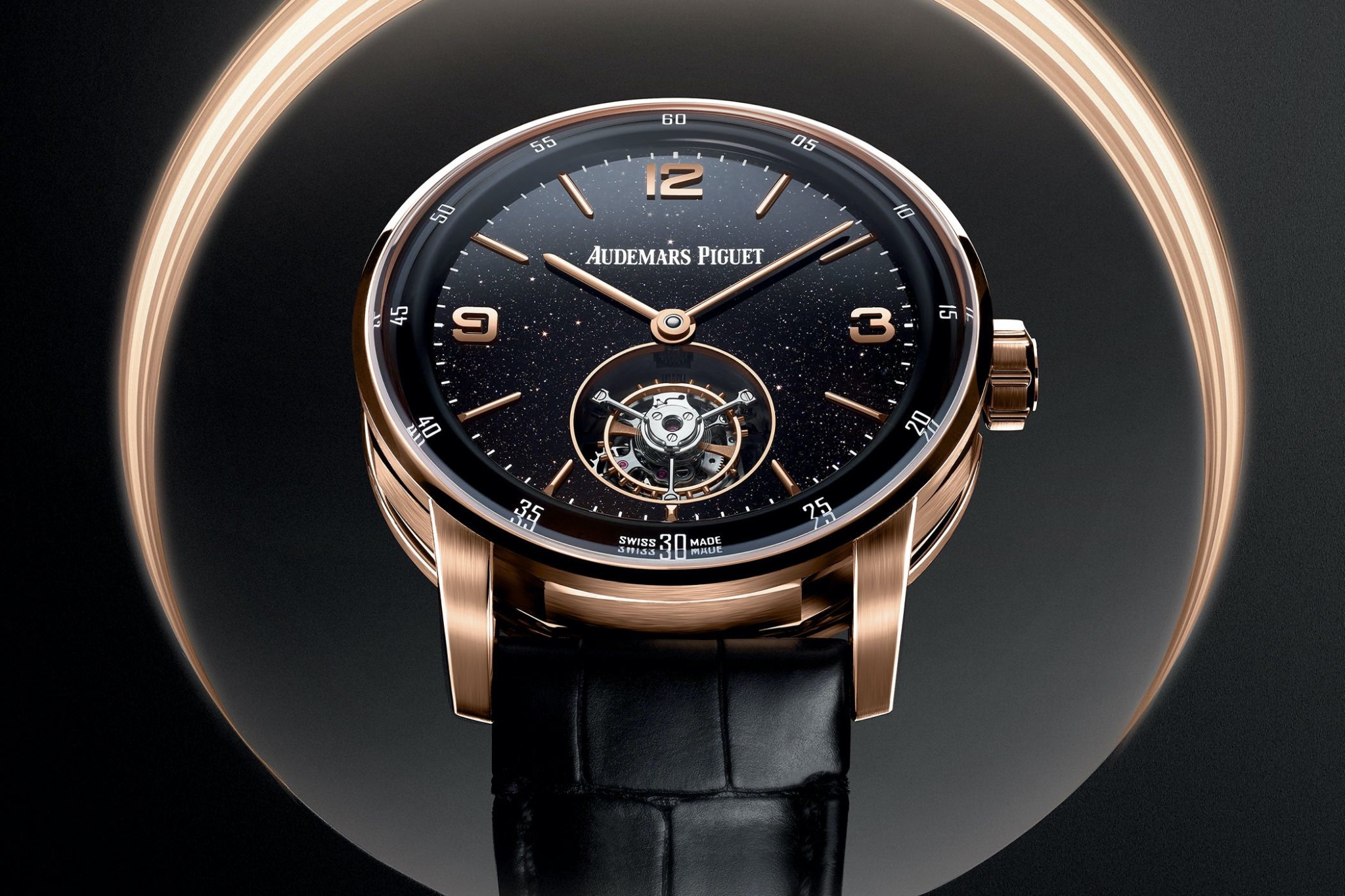 Code 11.59 By Audemars Piguet Flying Tourbillon Aventurine Enamel