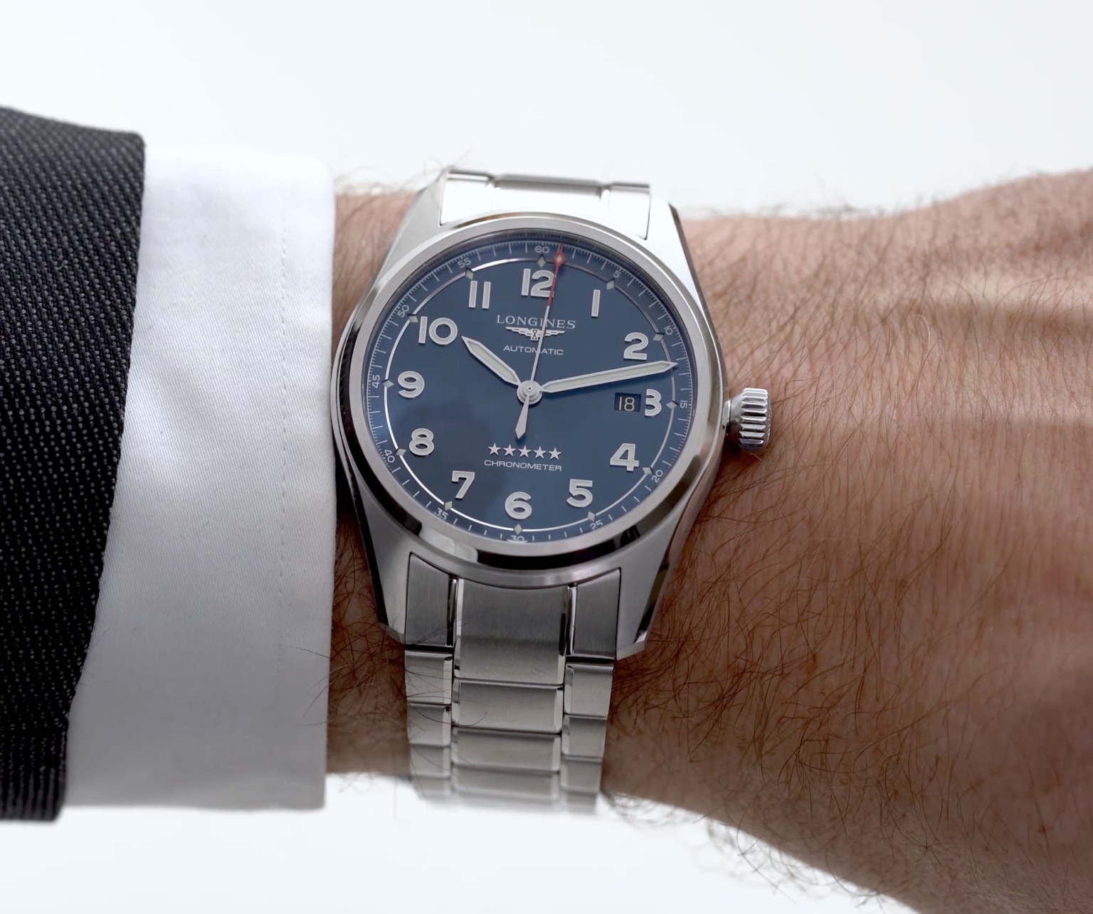 Video Review Longines Spirit Time-and-Date 40mm and 42mm