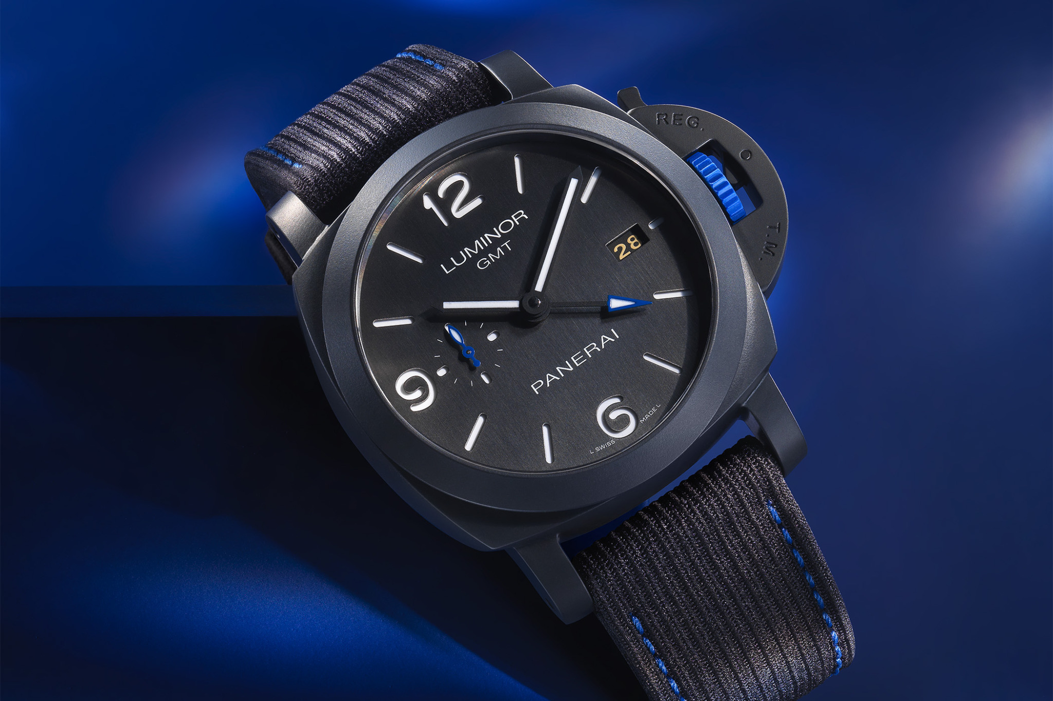 Introducing - Panerai Luminor GMT Bucherer BLUE - PAM01176