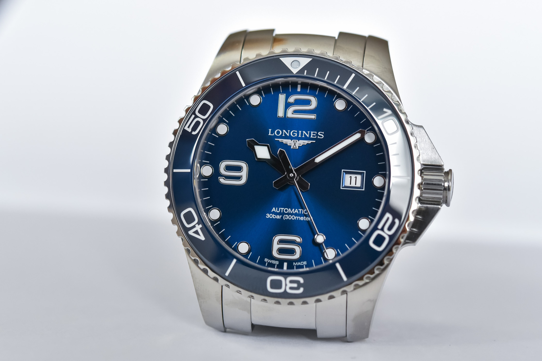 Review - Longines HydroConquest 43mm Blue Dial and Bezel