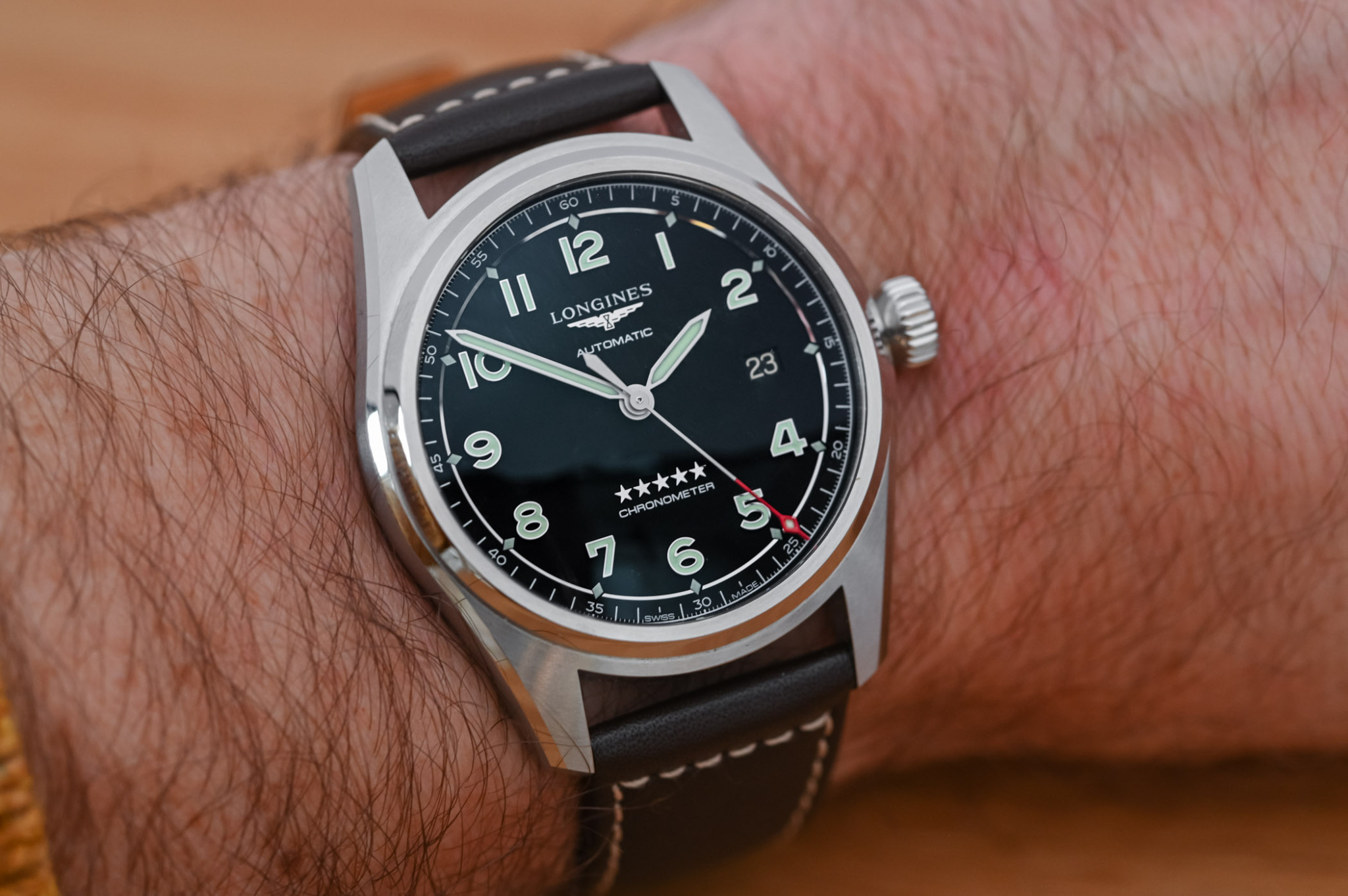 Hands-On - Longines Spirit 40mm Black Dial (Specs & Price)