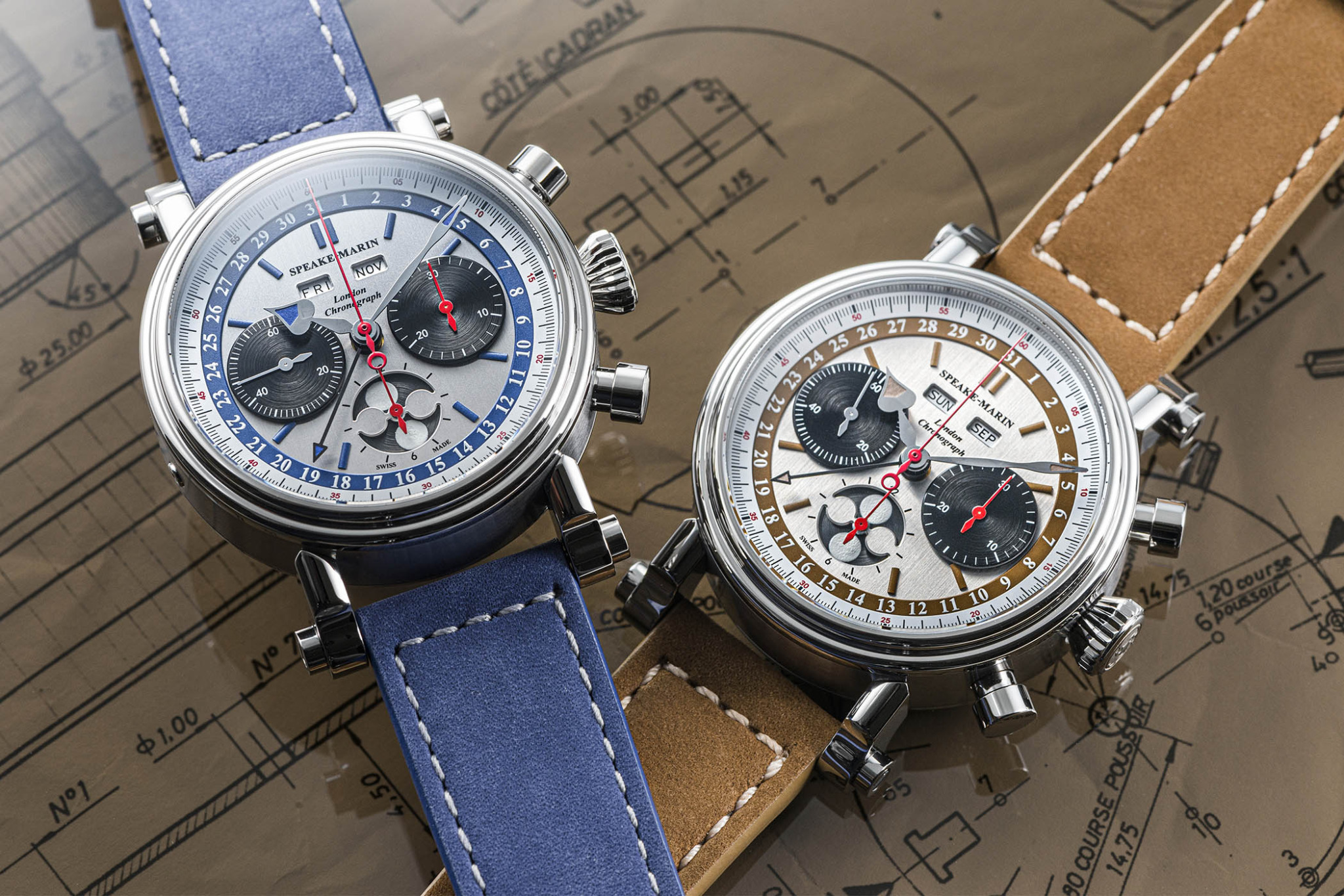 Introducing - Speake-Marin London Chronograph Triple Date (Price)