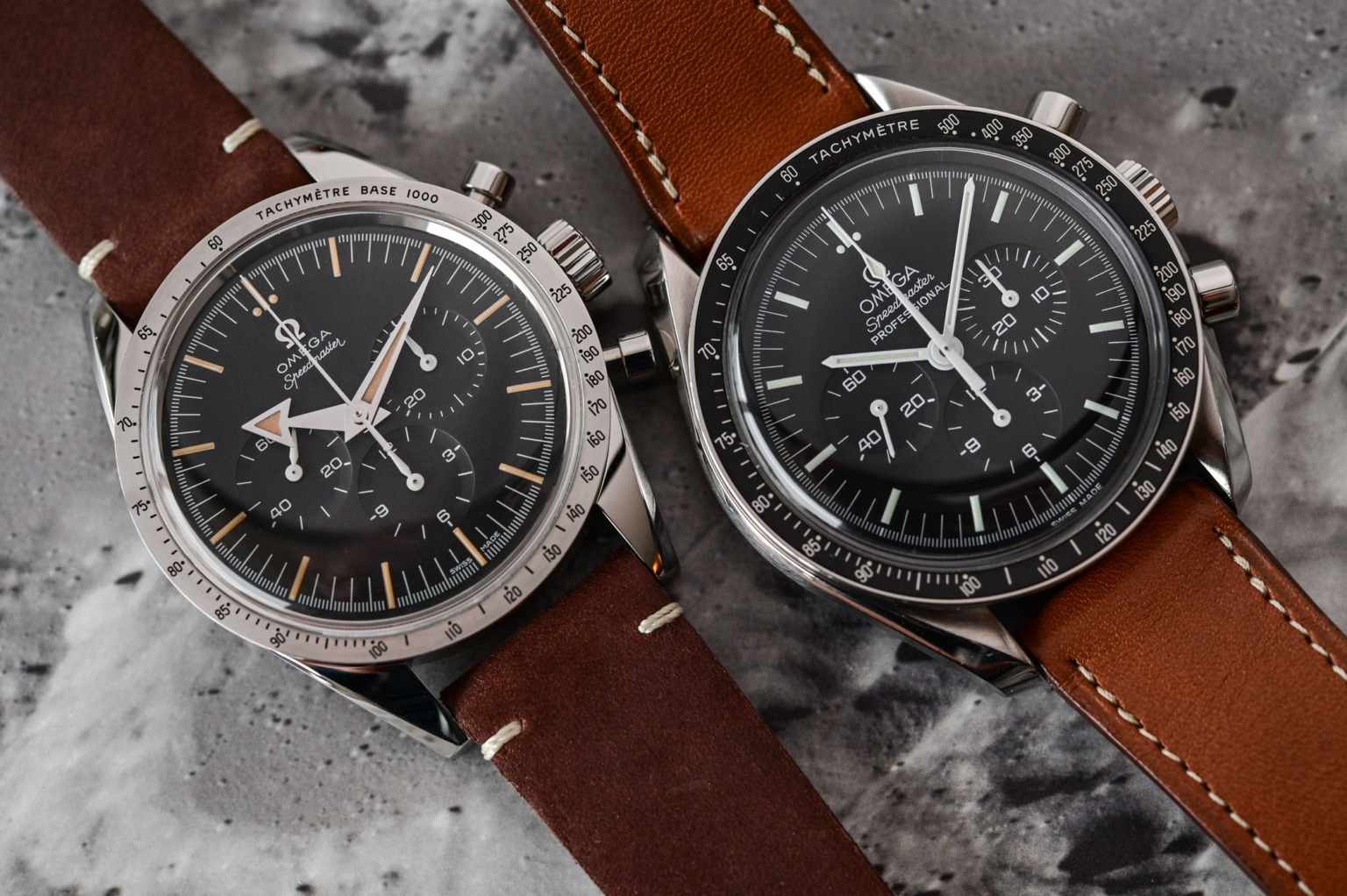 Comparative Review Speedmaster Moonwatch vs 60th Anniversary