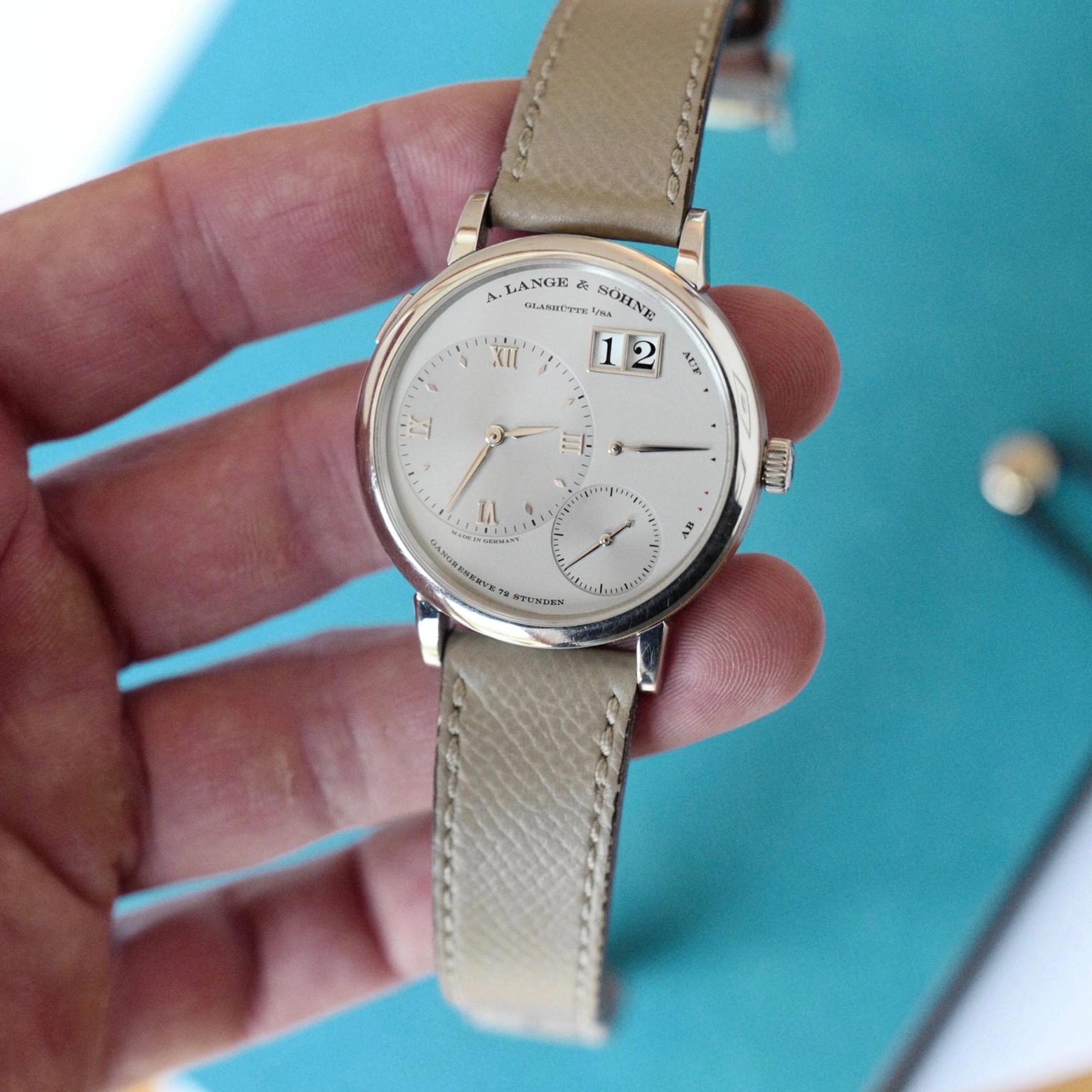 Justin Hast and his Platinum Grand Lange 1 - Monochrome Watches