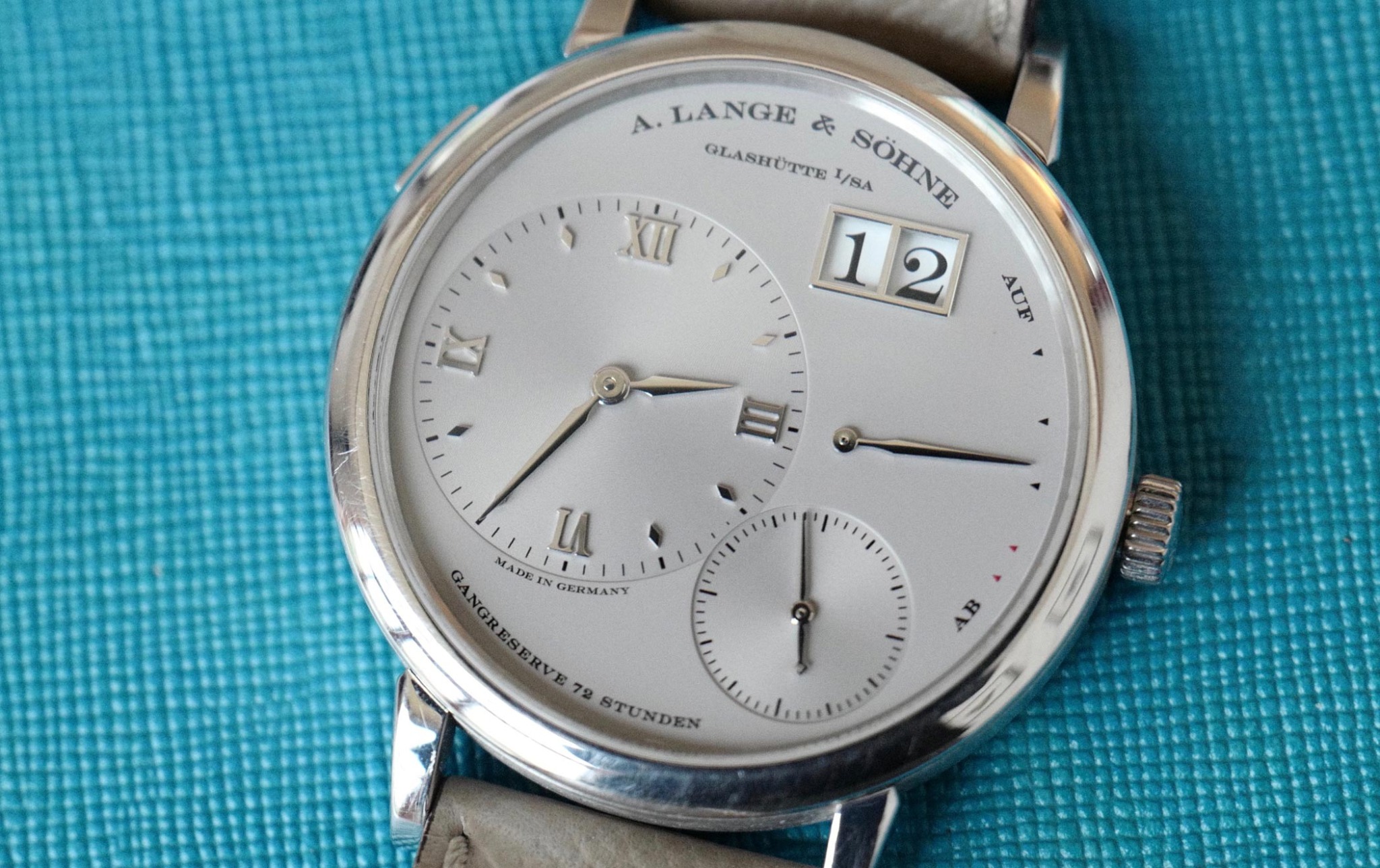Justin Hast and his Platinum Grand Lange 1 - Monochrome Watches