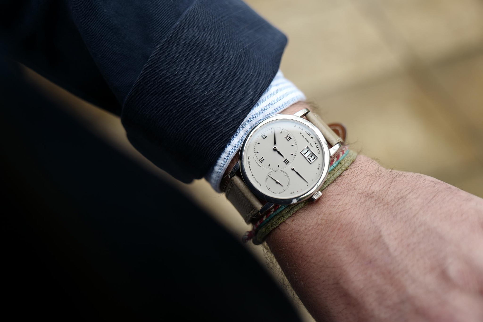 Justin Hast and his Platinum Grand Lange 1 - Monochrome Watches