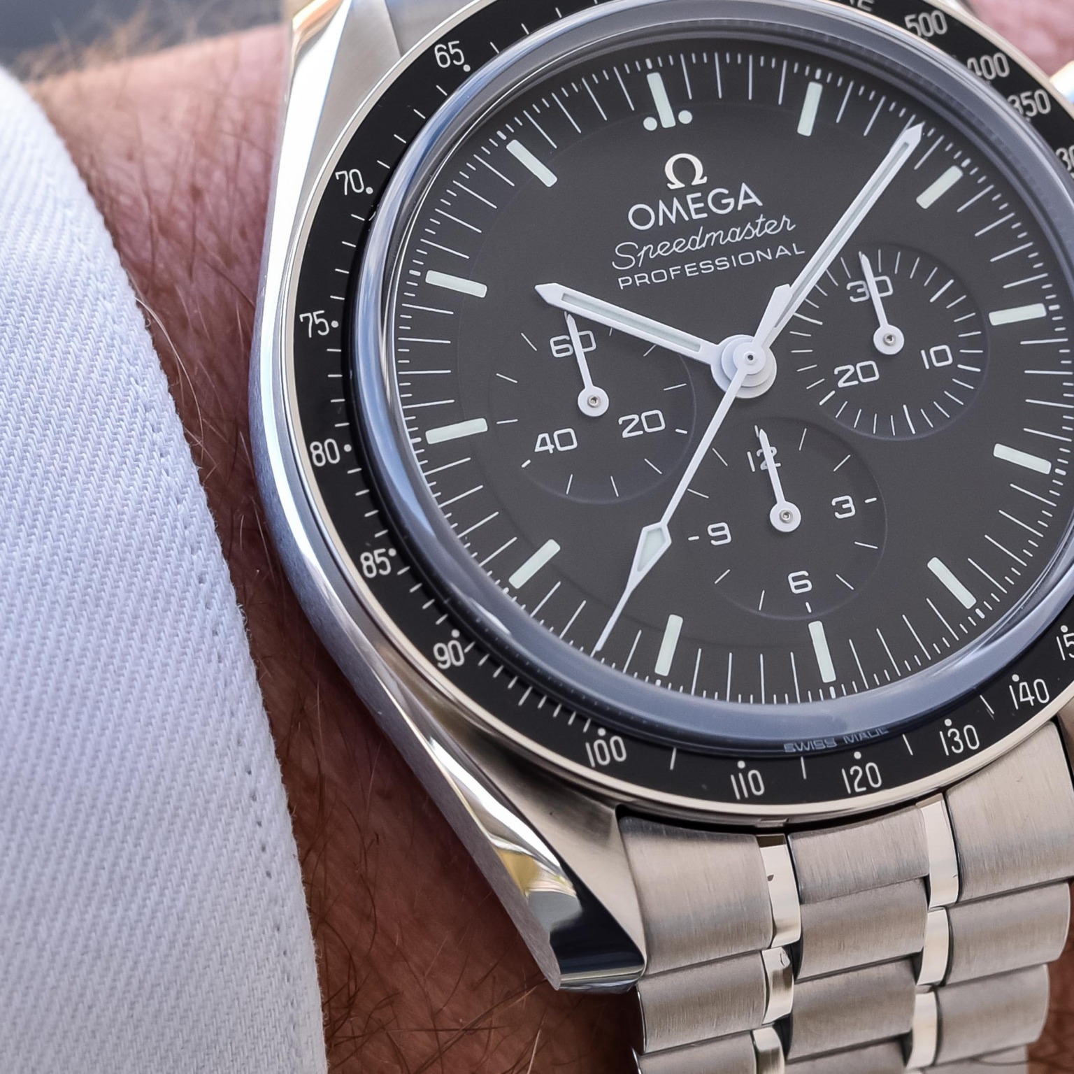Review 2021 Omega Speedmaster Moonwatch Professional Master Chronometer