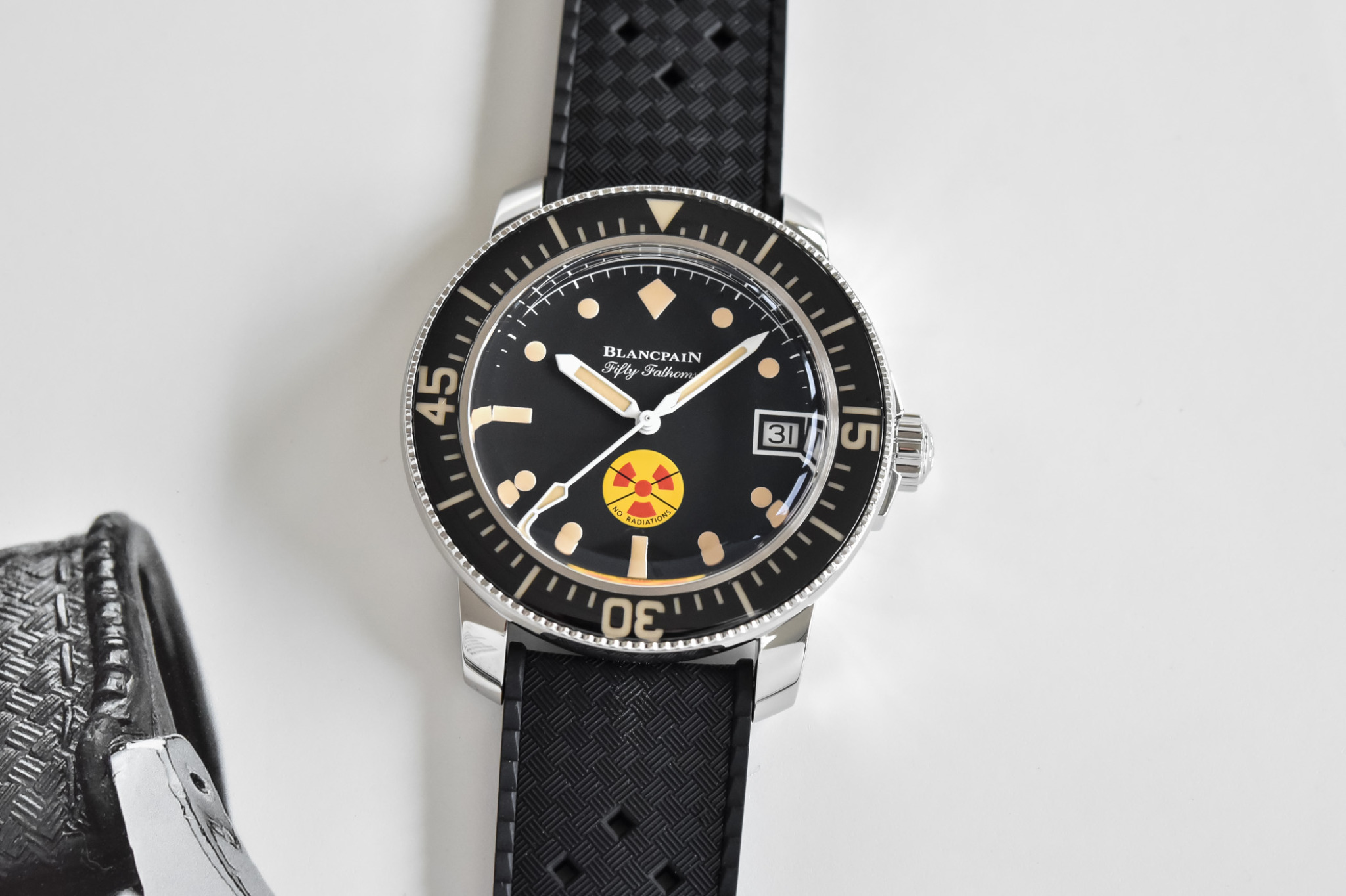 Diving Review - The Blancpain Fifty Fathoms X Fathoms Underwater