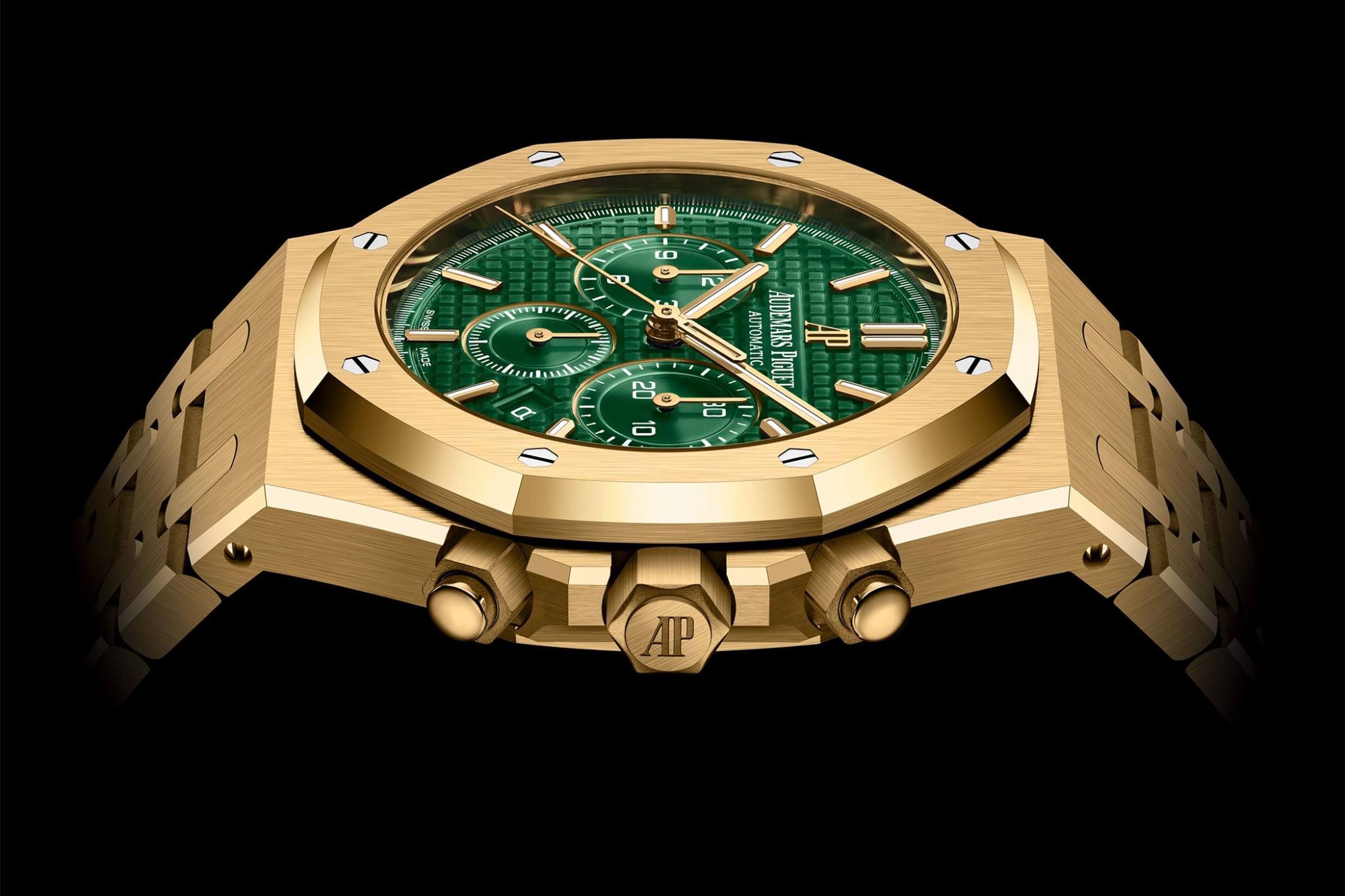 News - The 2021 Audemars Piguet Royal Oak Green Collection