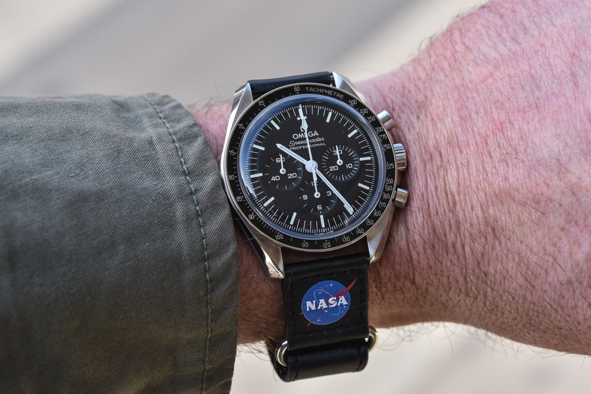 Introducing NASA Velcro Straps for the Omega Speedmaster Moonwatch