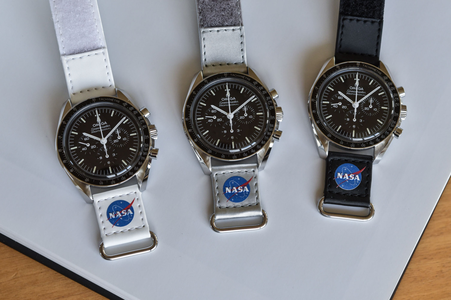 Introducing NASA Velcro Straps for the Omega Speedmaster Moonwatch