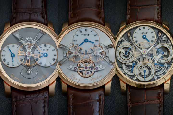 Retrospective - The Entire Series of MB&F Legacy Machine Watches
