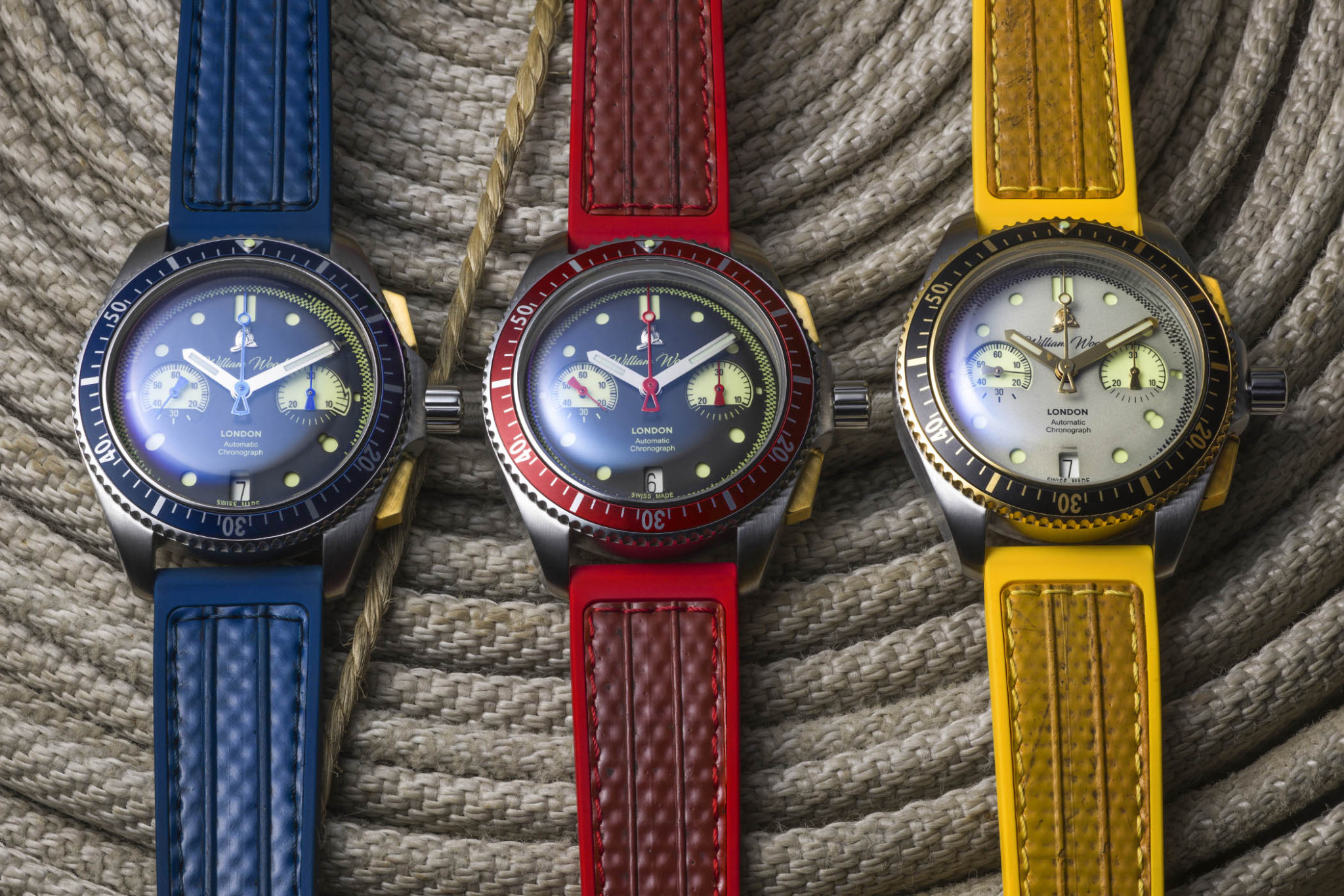 Introducing - The William Wood Triumph Chronograph Collection (Price)