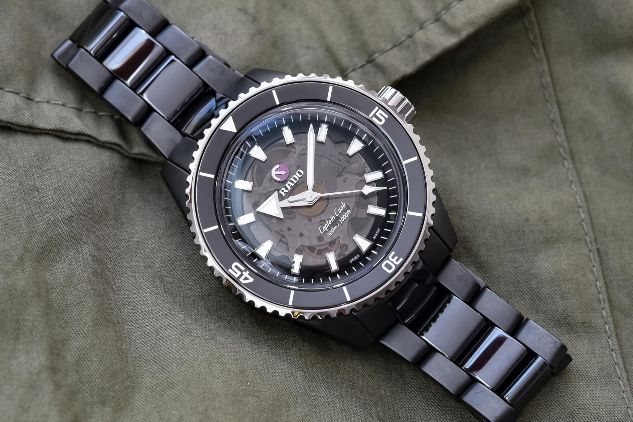Hands-on - 2021 Rado Captain Cook High-Tech Ceramic (Specs & Price)