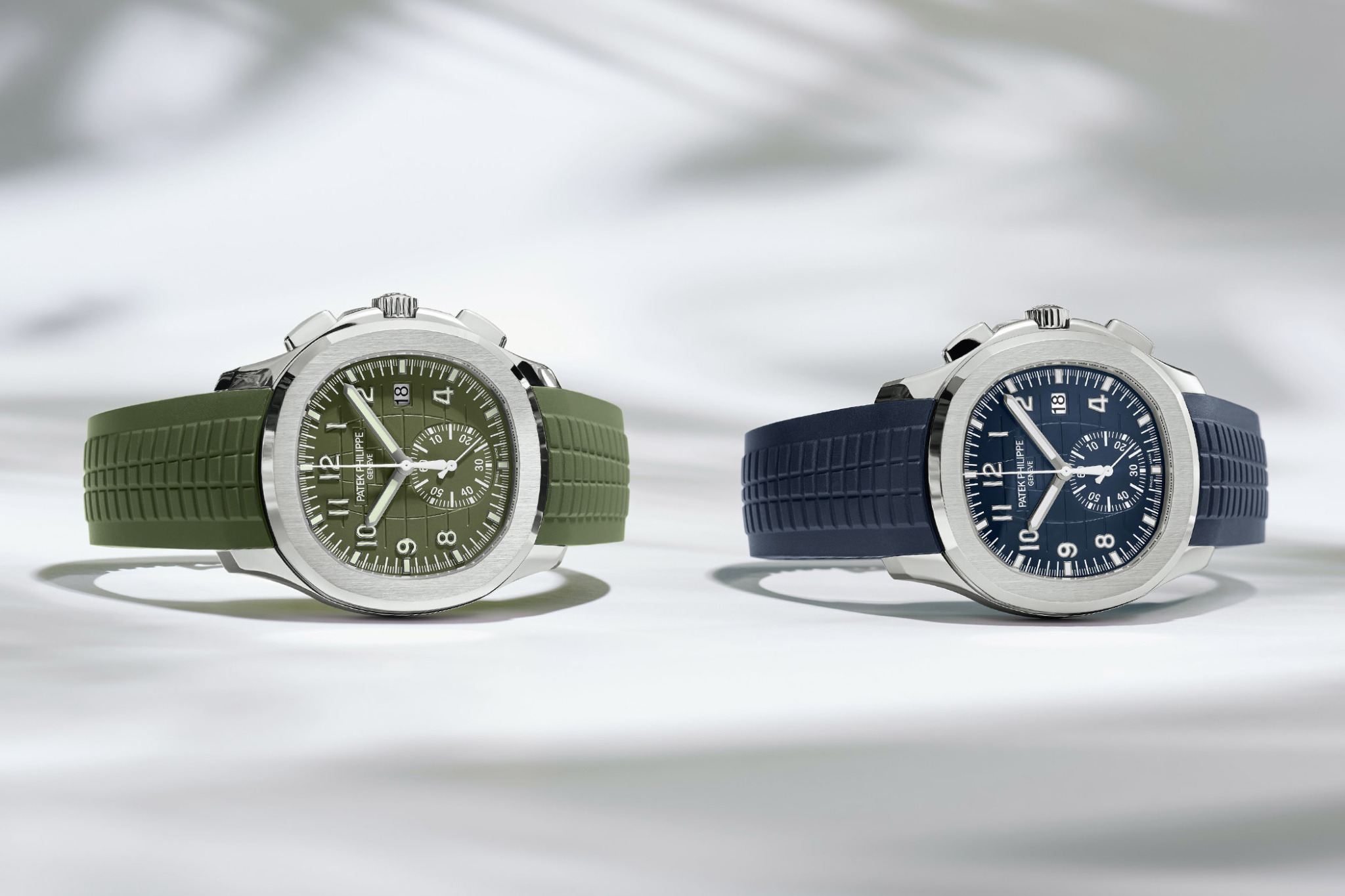 The Patek Philippe Aquanaut Chronograph 5968G, now in White Gold ...